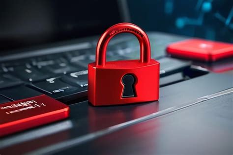 Premium Ai Image Hacker Attack Security Breach System Hacked Alert With Red Broken Padlock