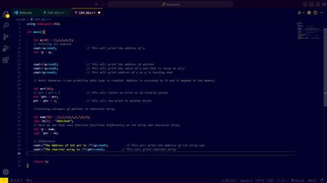 Day66 Of 75dayofcode Pointers In Character Array Abhishek Pandey Posted On The Topic Linkedin