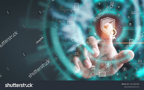 Approved Cybersecurity Login Authentication Ai Database Stock Photo Shutterstock