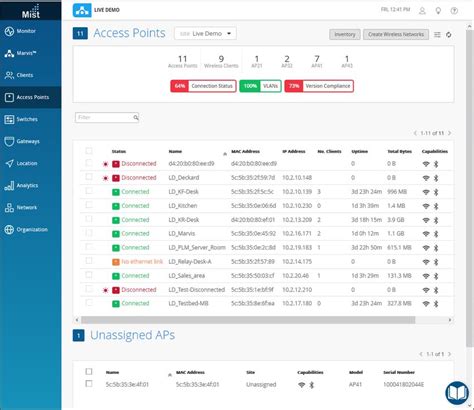 network configuration example ex series switches driven by mist ai