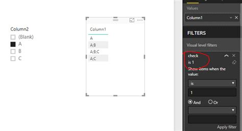 Solved How To Filter On One Of Multiple Values In One Col Microsoft Fabric Community
