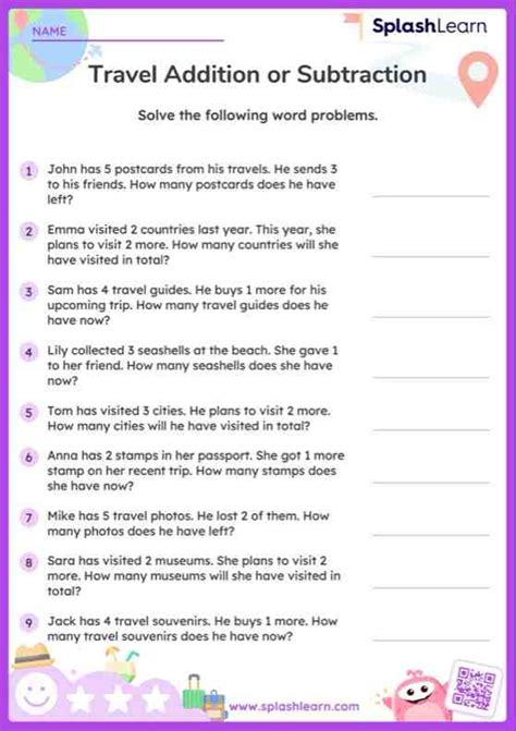 Add Or Subtract Within 20 Winter Word Problems Worksheet Printable Maths Sheet