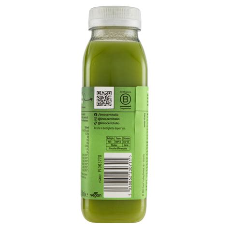 Innocent Super Smoothie Antiossidante Verde Kiwi Mela Cetriolo