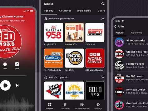 Radio App Ui Ux Design By Chintan Ravani On Dribbble