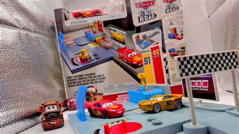 Dinoco Rust Eze Racing Center Playset Unboxing And Review The Scrapped Episode Youtube