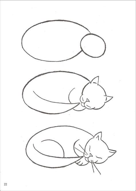 How To Draw A Cat Lying Down Playerhurt