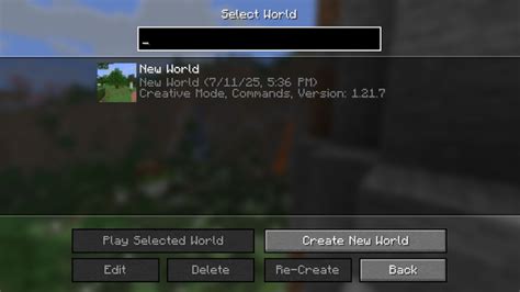 Tutorial Menu Screen Java Edition Minecraft Wiki