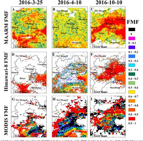 Figure 3 From A Minimum Albedo Aerosol Retrieval Method For The New Generation Geostationary