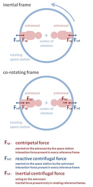 Difference Between Centrifugal Force Vs Reactive Centrifugal Force