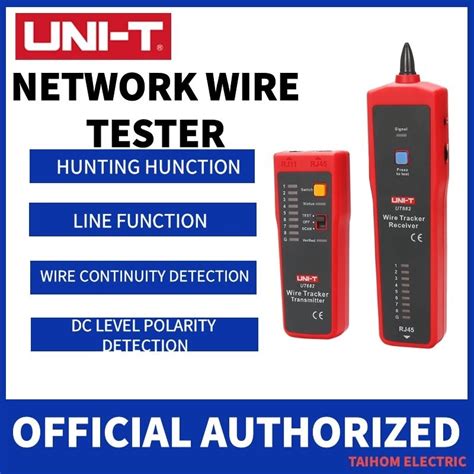 Uni T Network Wire Tester Tracker Rj11 Rj45 Wire L Grandado