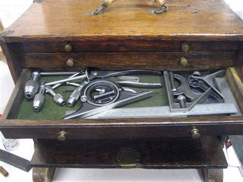 Vintage Pilliod Machinists Tool Chest Old Machinist Tool Box Sears