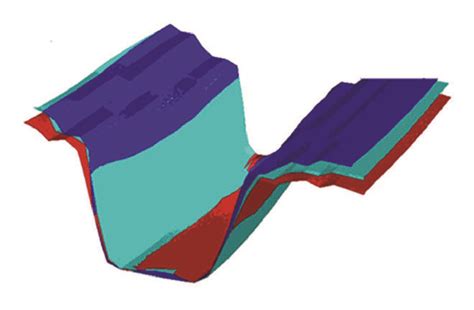 Springback Solution After Die Compensation Compensated Shape Cyan