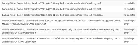 failed items support syncthing community forum