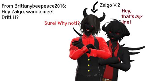 {mmd Zalgo} Ask Zalgo 6 By Hiilovechocolate On Deviantart