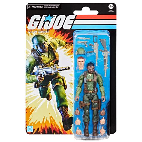 Gi Joe Classified Series Retro Cardback Gi Joe Trooper Hasbro Pulse