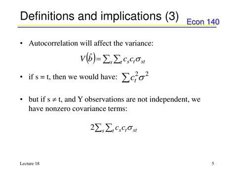 Ppt Autocorrelation Powerpoint Presentation Free Download Id816934