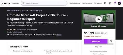 Top Microsoft Project Courses Online PM Study Circle