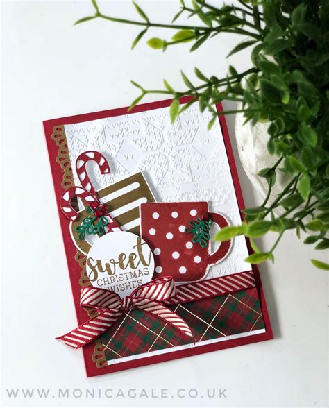 Stampin Up Christmas Card Ideas Using Embossed Backgrounds Artofit