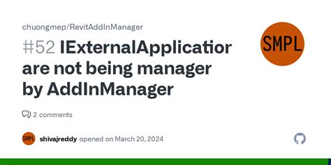 Iexternalapplication S Are Not Being Manager By Addinmanager Issue Chuongmep