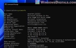 Check PC Hardware Manufacturer Model Via WMIC In CMD