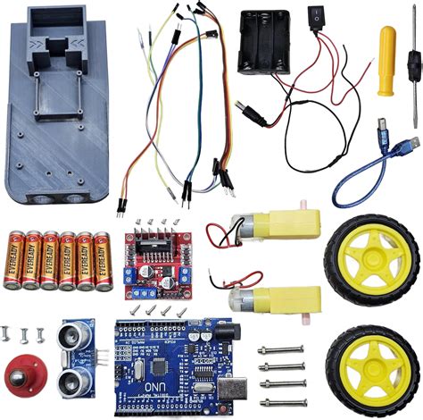 Buy Tinkerlab™ Obstacle Avoiding Robot Complete Kit Follow Me And Adaptive Cruise Control