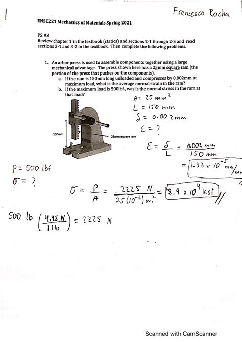 Problem Set ENSC Studocu