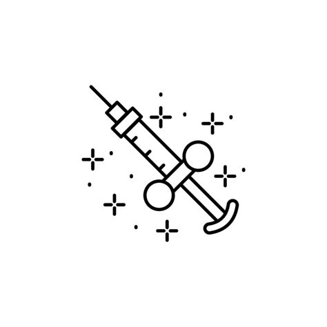 Syringe Injection Vector Icon Illustration 23015605 Vector Art At Vecteezy