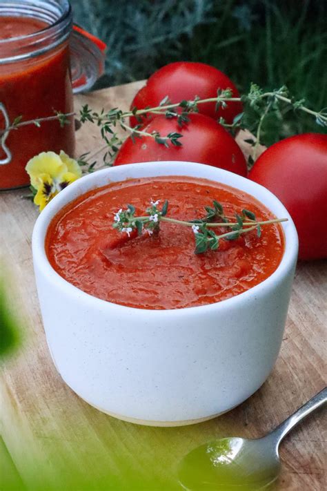 Simple Roast Tomato Sauce Sustainable Holly