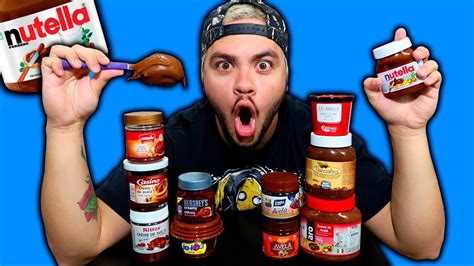Provando ImitaÇÕes Da Nutella Repost Luccas Neto Youtube