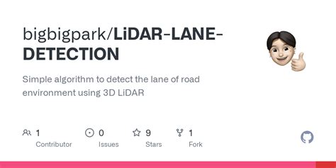 Github Bigbigpark Lidar Lane Detection Simple Algorithm To Detect The Lane Of Road
