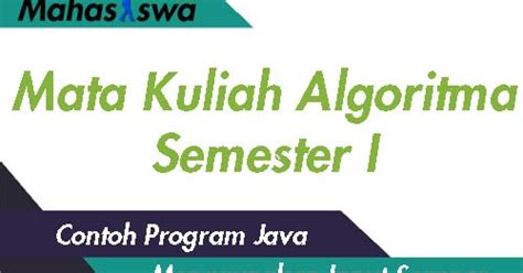 contoh program java menggunakan input scanner mahasiswa unusa