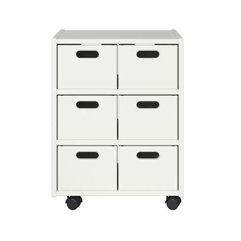 Latitude Run® Solid Wood Roll Cart Cubby Black Wayfair