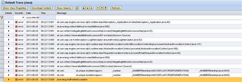 Implementation Of Logging And Tracing Sap Community