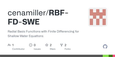 Github Cenamillerrbf Fd Swe Radial Basis Functions With Finite Differencing For Shallow