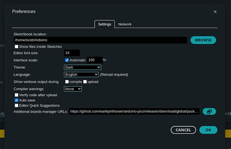 Arduino IDE 2 2 1 Auto Save Popup Box The File Xx Ino As Been Changed On The File System