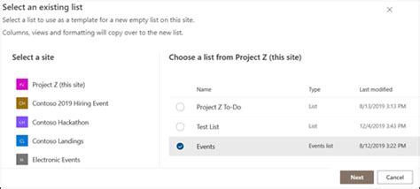 How To Copy Sharepoint Lists And Libraries From One Site To Another