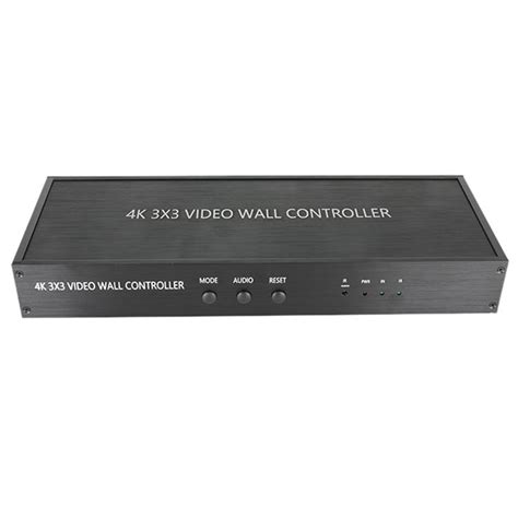 Nk Bt88 4k 3×3 Hdmi Video Wall Controller Multi Screen Splicing Processor With Remote Controller