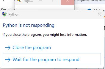 Python Why Can T Matplotlib Show Picture In A Project After Running Only A Window Pops Up