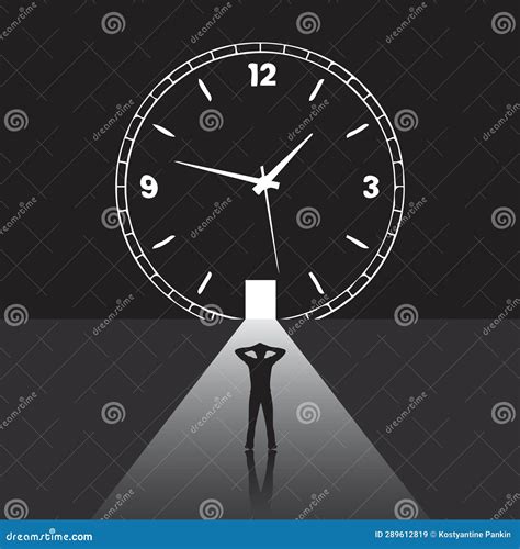 Vector Illustration Of Procrastination Stock Vector Illustration Of Creativity Tarry 289612819