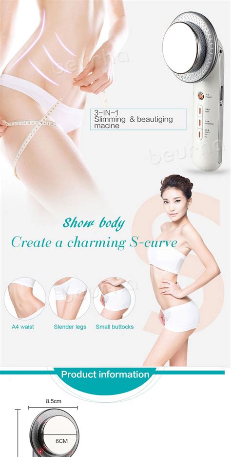 Badu Bg 3 в 1 Ултразвукова кавитационна машина за отслабване на тялото Масажор Антицелулитна