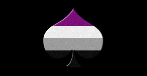Large Ace Symbol In Asexual Pride Flag Colors Asexual Pride Sticker