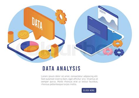 Data Analysis Technology With Tablet And Smartphone Devices Colourbox
