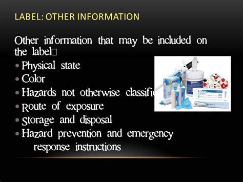 Hazard Communication And Global Harmonizing System Lecture Police Health And Safety