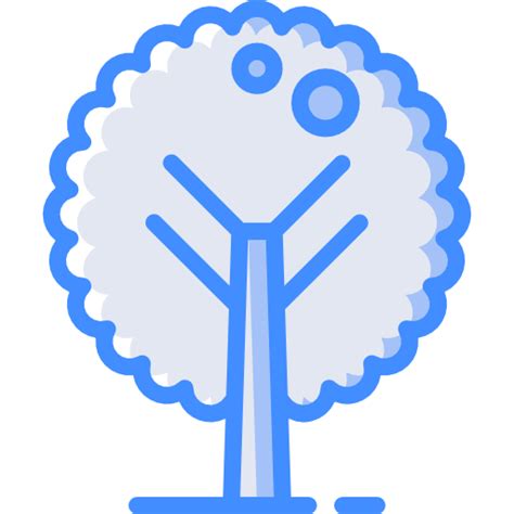 Tree Basic Miscellany Blue Icon Tree Basic Miscellany Blue Icon