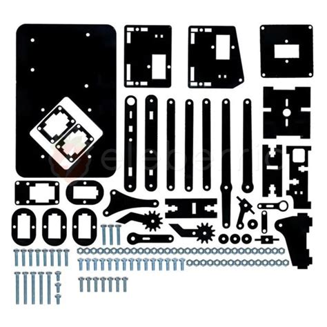 4DOF Robot Arm Acrylic Chassis DIY Kit Eleberric