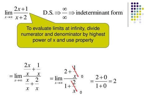 limits at infinity ppt download
