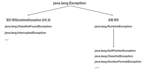 기술 면접 기출 java 예외 exception 처리 방법