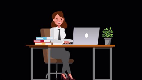 Animated Office Workers