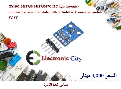 Gy 302 Bh1750 Bh1750fvi I2c Light Intensity Illumination Sensor Module