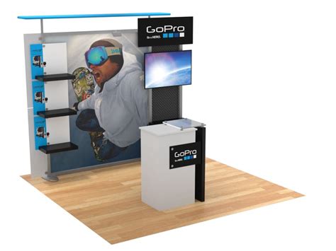 Eco Modular Tv Shelving Product Display Exhibit Kit Trade Show House